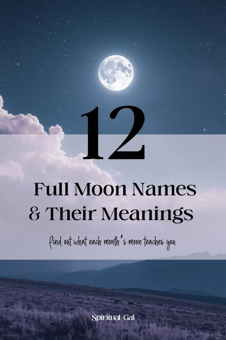 The 12 Full Moon Names and Their Spiritual Meanings - Spiritual Gal